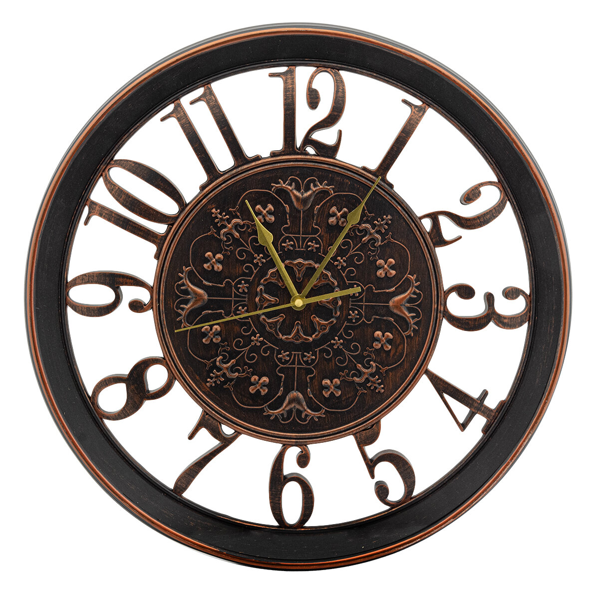 Часы настенные LA MINOR 7352 бронзовые