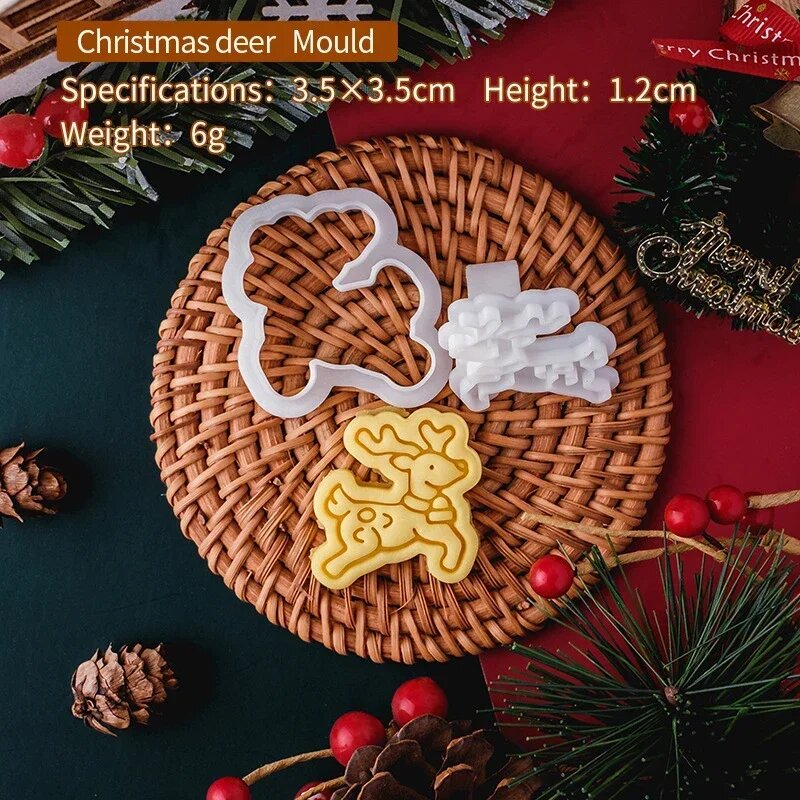 Набор формочек для печенья Christmas Mini Cookie Cutters