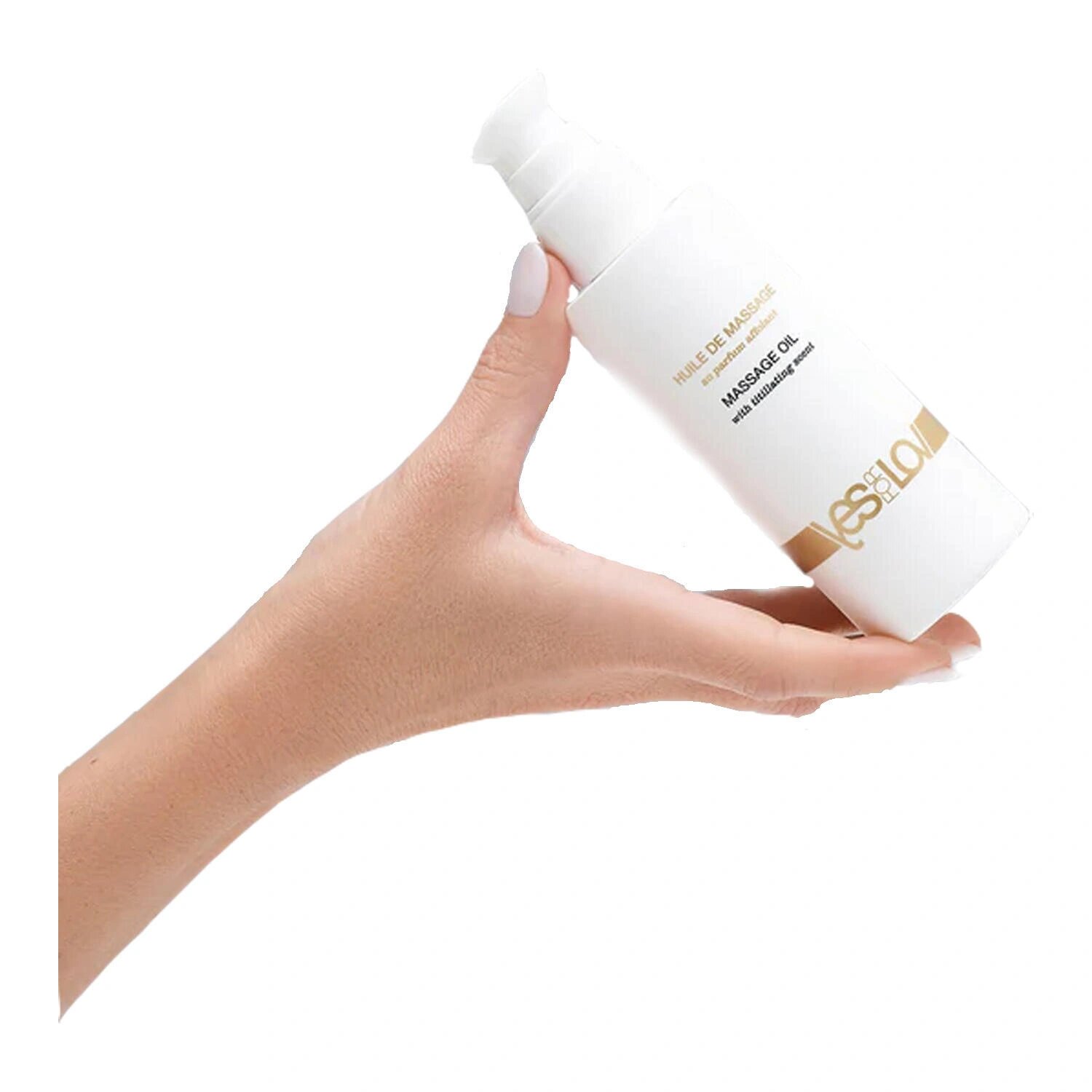 Массажное масло YESforLOV аромат Titillating scent, легкая и нежирная текстура, 100 мл