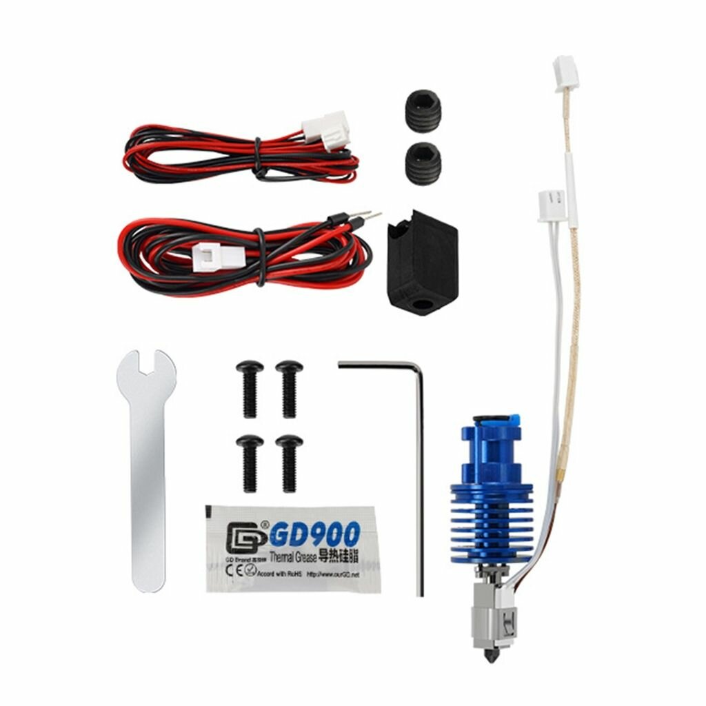 3D-принтер Hot End, аксессуары для экструзии печатающих головок, комплект высокотемпературных и скоростных головок TZ E3 2.0/TZ V6 2.0