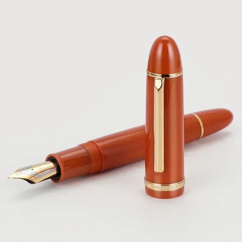 Перьевая ручка JINHAO X159 черная M (0.7mm), X159 Gold-Orange