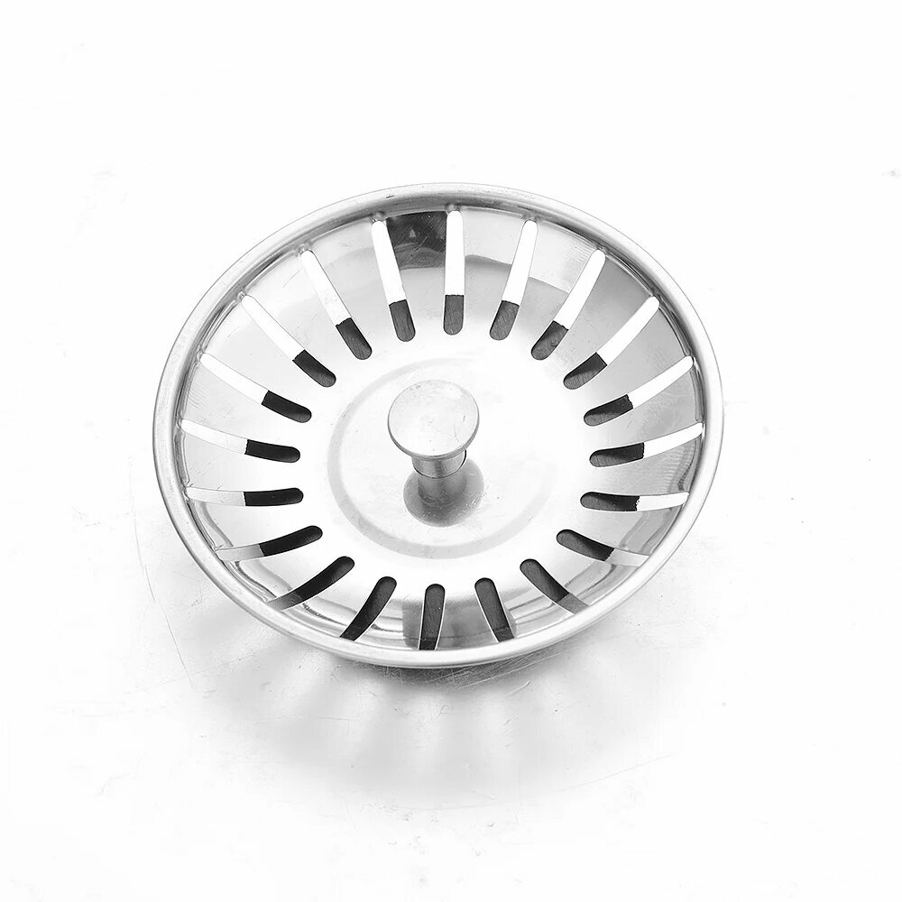 Фильтр для раковины из нержавеющей стали 2/1 шт. Sliver Cap-7.8cm