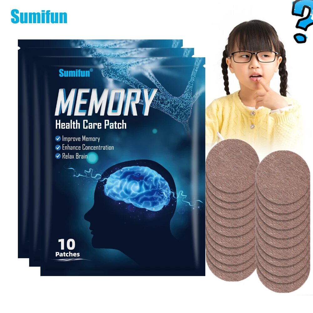 Sumifun пластырь для улучшения памяти 30 шт 30pcs in 3bags