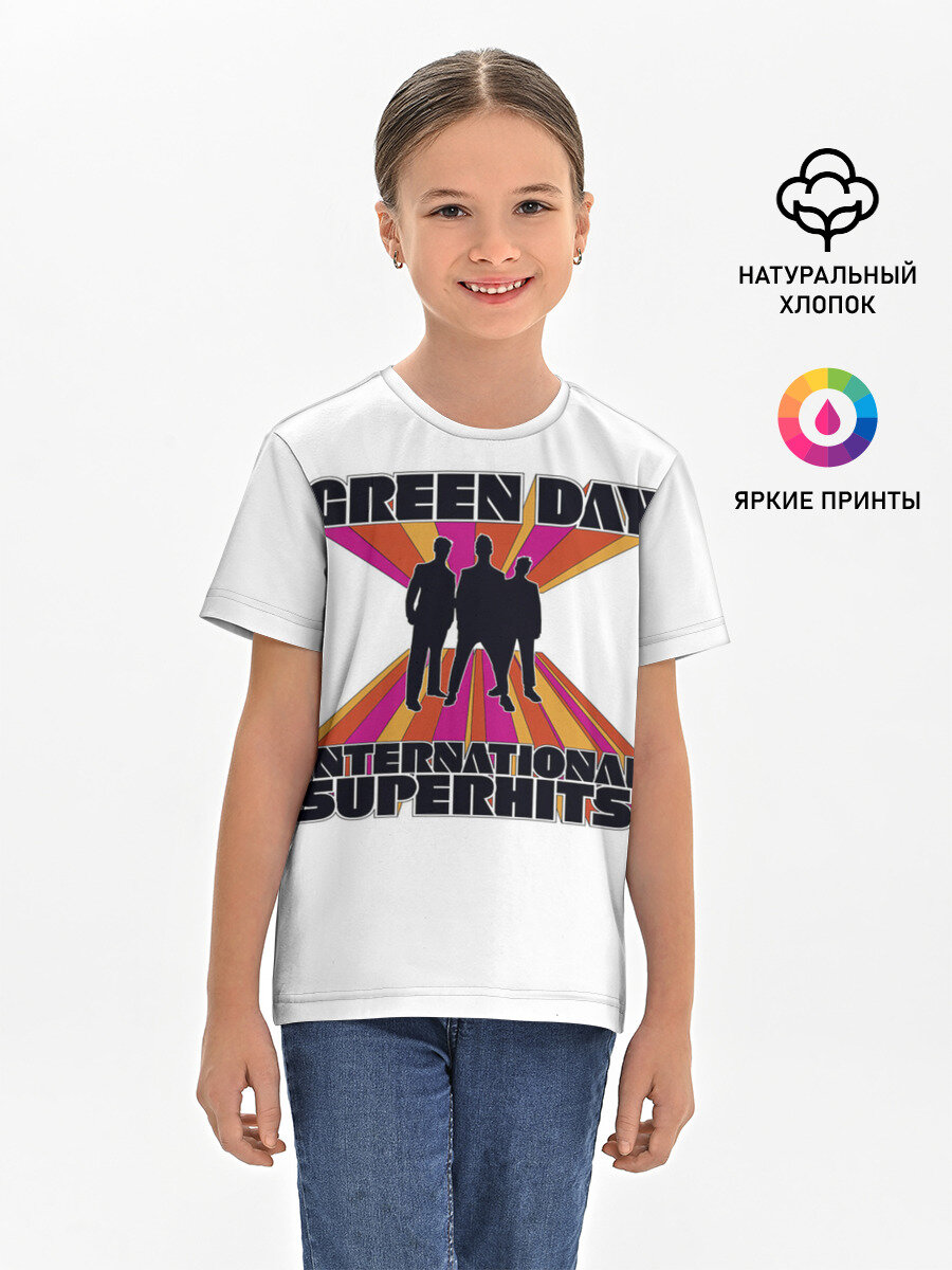 Футболка Lacotton.ru хлопковая детская International Superhits! Green Day