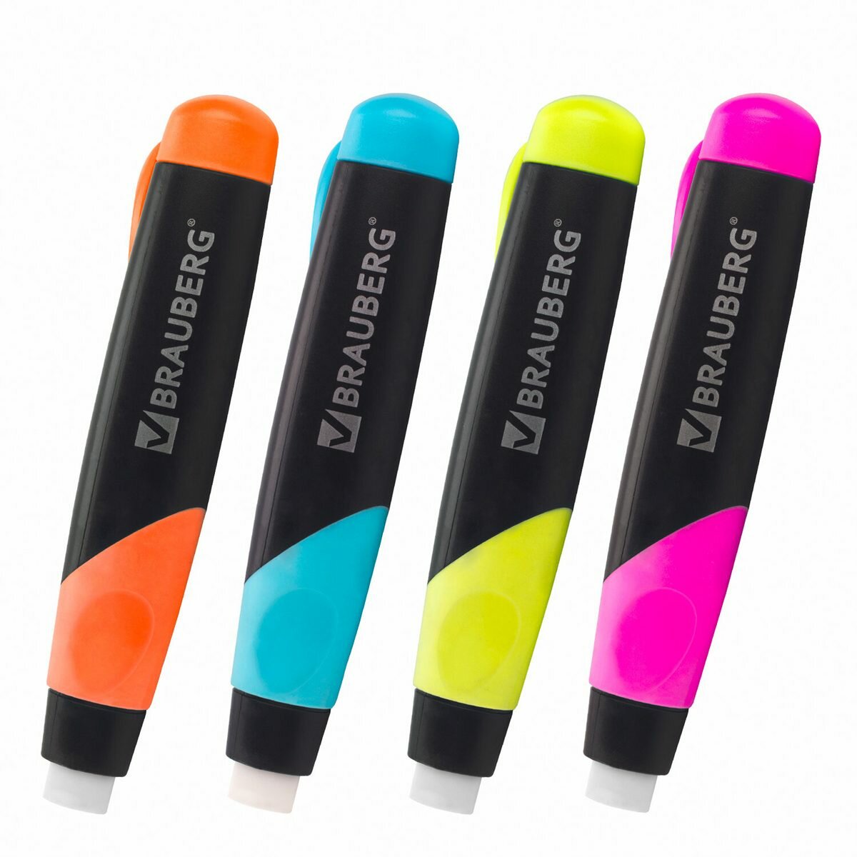 Ластик выдвижной Brauberg Blaster (21x24x112мм, в пластиковом футляре) (223593), 24шт.