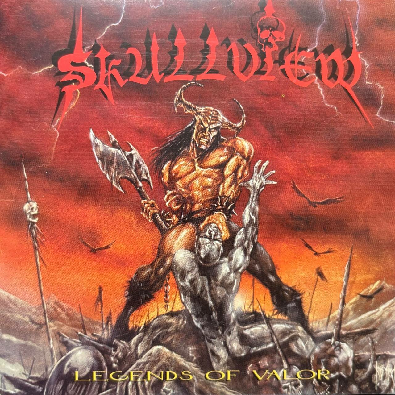 Skullview - Legends Of Valor (1CD-Аудио, Russia 2002, Лицензия)