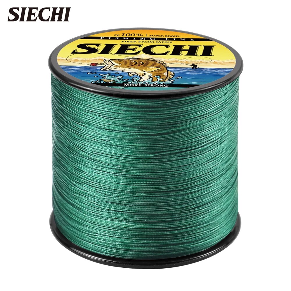 SIECHI X4 Плетенная Рыболовная Леска 300м/500м/1000м