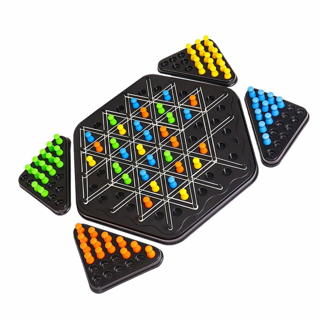 (1 коробка) Triangular Chase Chess Tabess Game