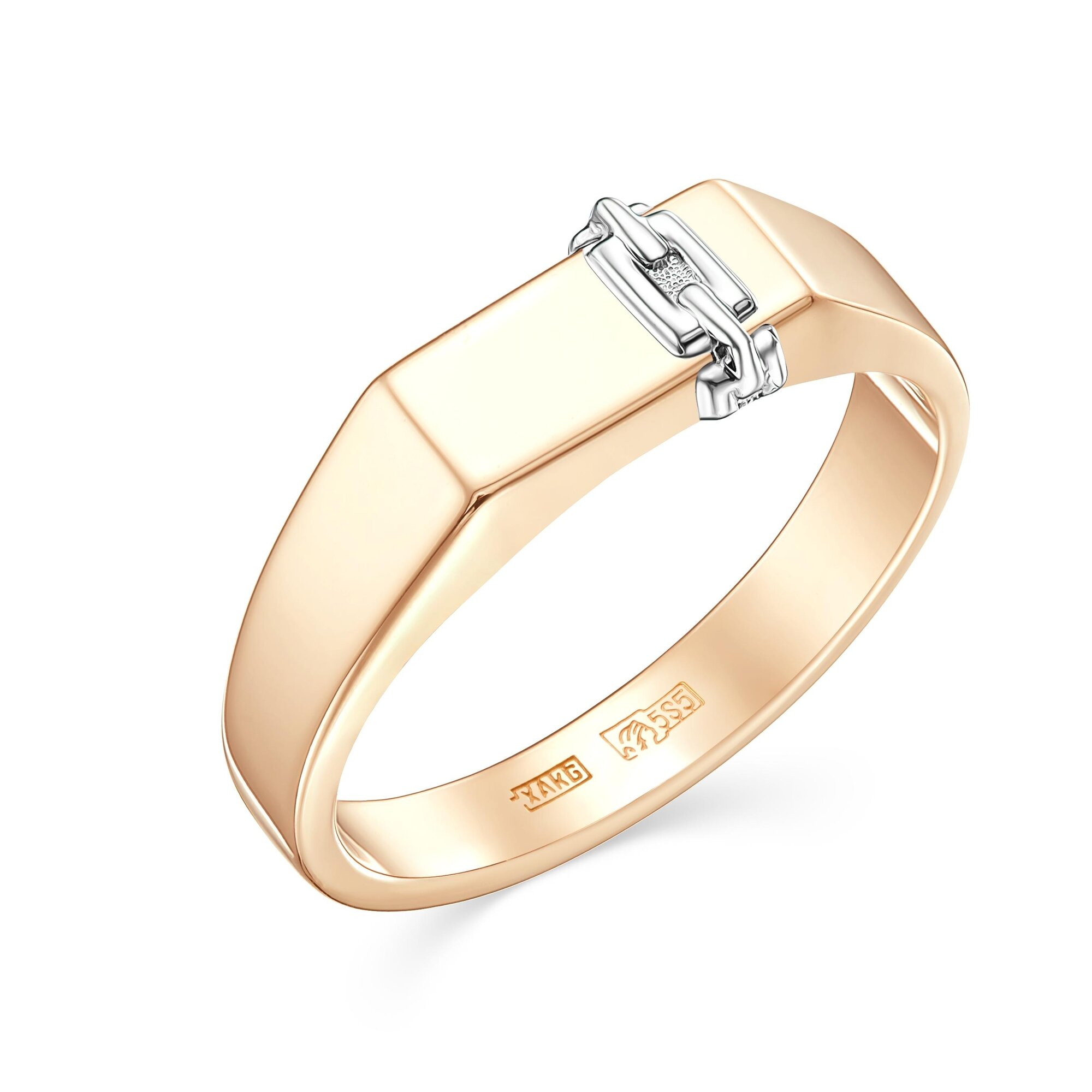 Печатка, красное золото, 585 проба