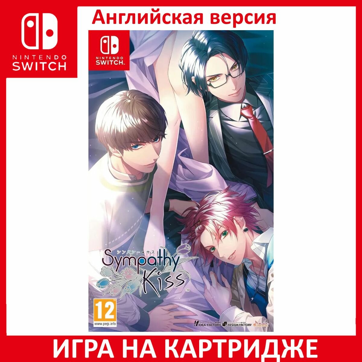 Игра Sympathy Kiss Switch Картридж на Nintendo Switch Английская версия