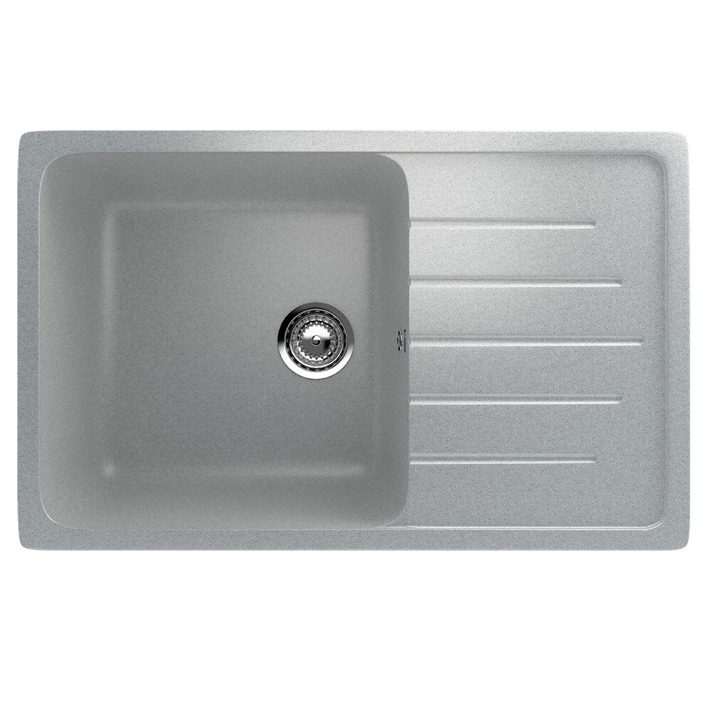 Кухонная мойка Ulgran Classic U-400-310 серый