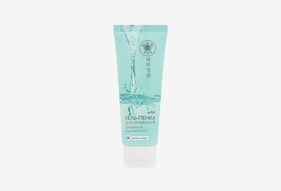 Гель-пенка для умывания MI-RI-NE Moisturizing gel Foam cleanser pH 5.5 100 мл