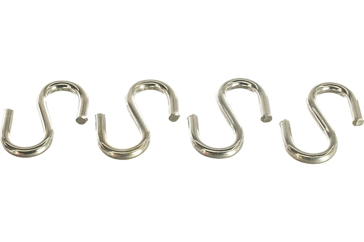 S-образный крючок Госкреп 4 мм, набор из 4 шт, крепежный элемент 7-0015150.