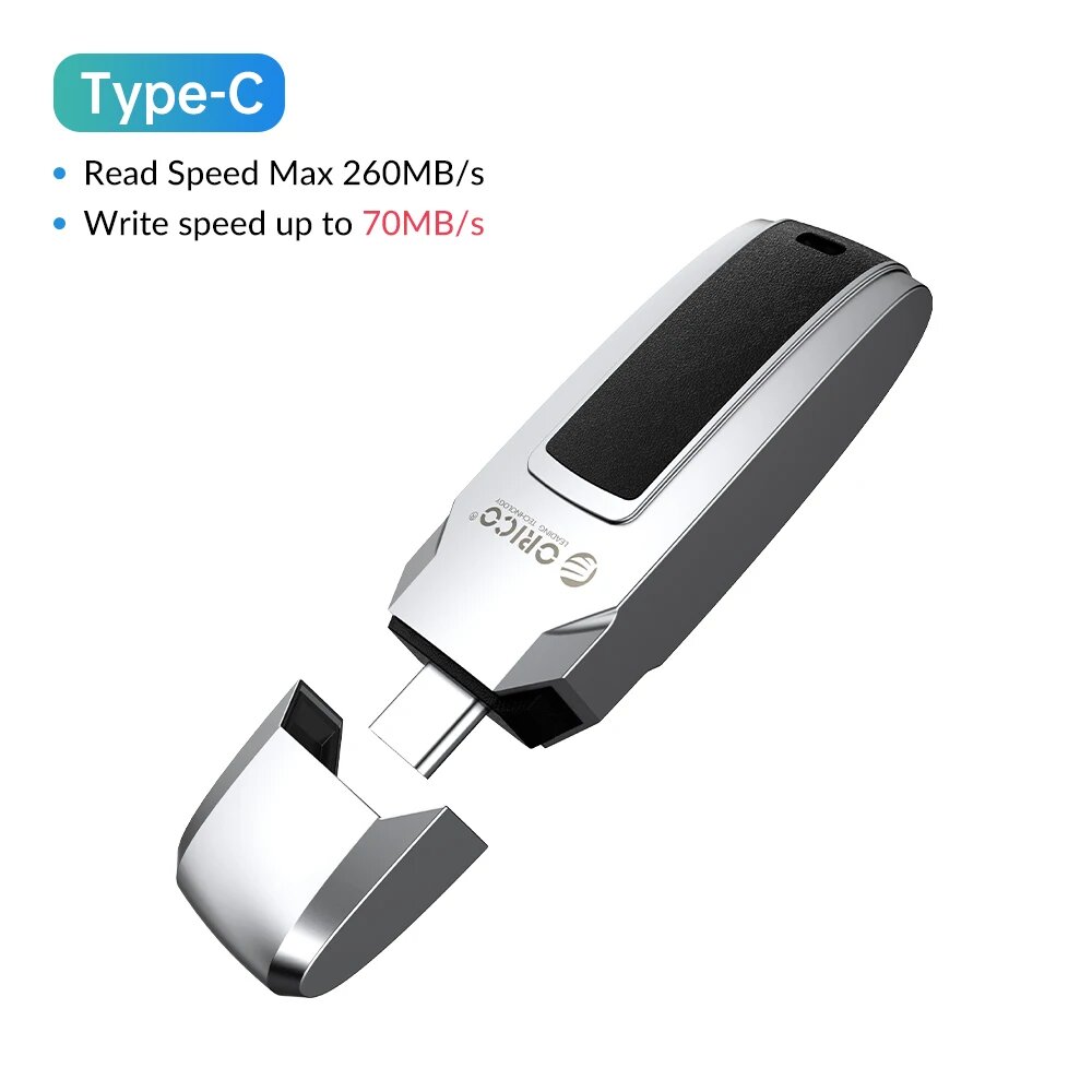 ORICO U3-C USB флеш-накопитель 256 ГБ 32 ГБ, 260MB-Type-C
