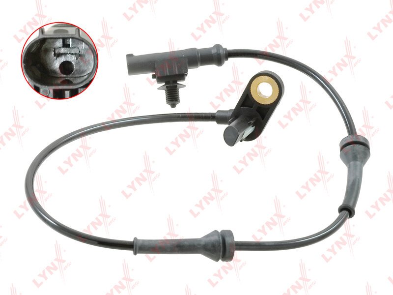 Датчик частота вращения колеса (датчик ABS) LYNXauto DM-8012. Для NISSAN Ниссан Micra(Микра)(K12) 03-10/Note(Нот) E11 06-12