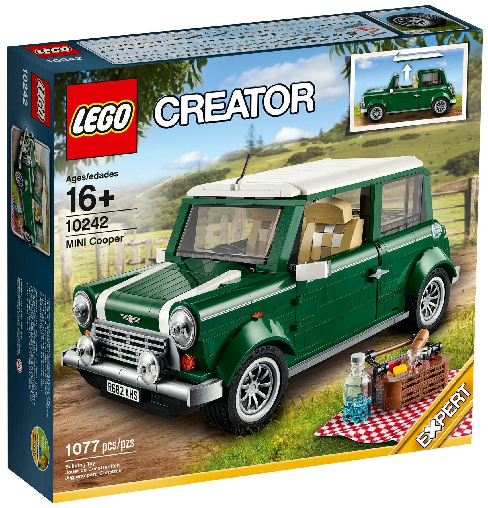 Лего 10242 Мини Купер МК VII Mini Cooper - конструктор Lego Эксклюзив