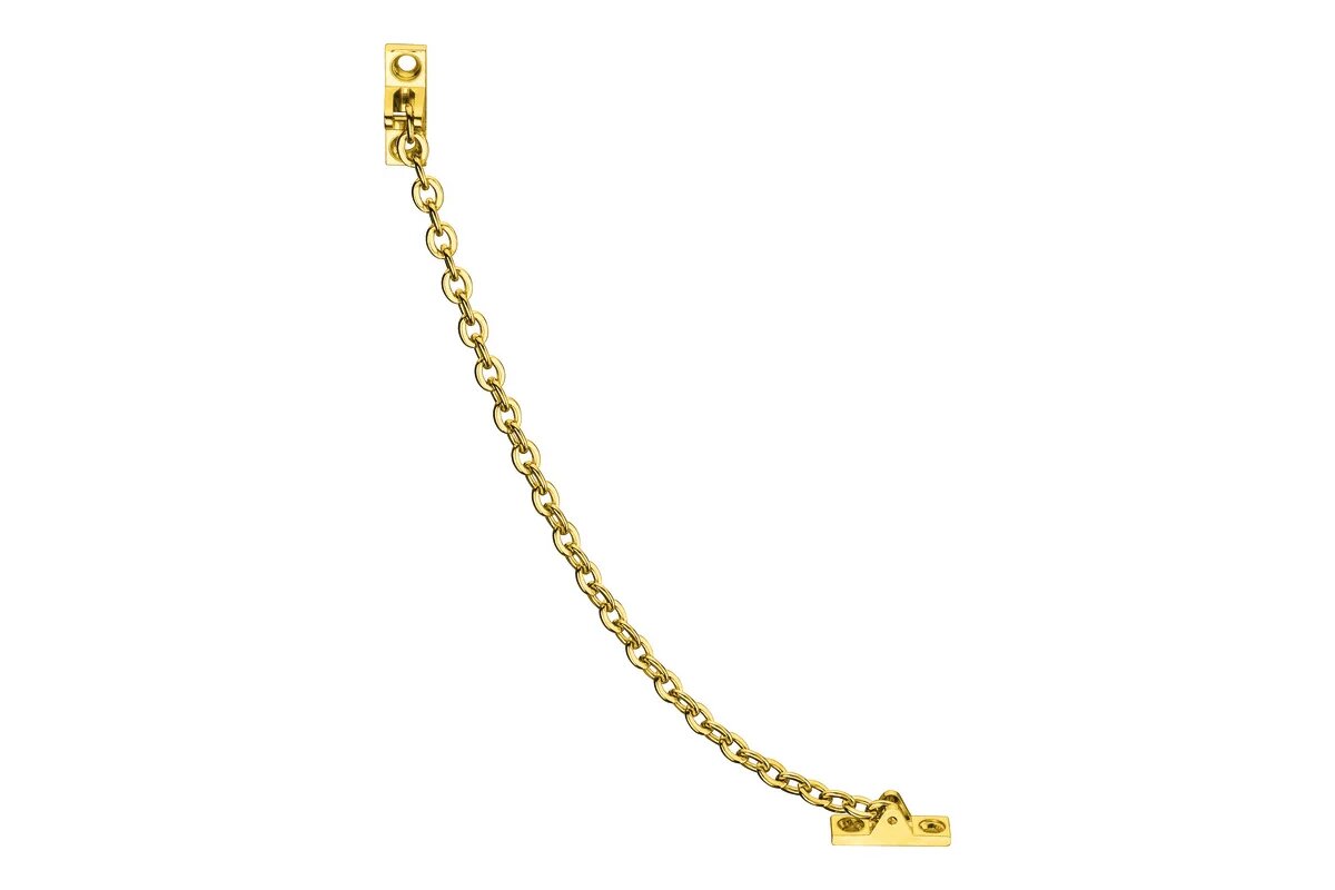 Hafele ограничитель латунь полированная 200 мм 372.35.813 - монтажный элемент для мебели