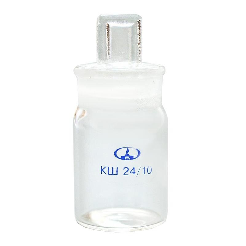 Стакан лабораторный КНР для взвешивания высокий стеклянный, 20 мл (10003607)