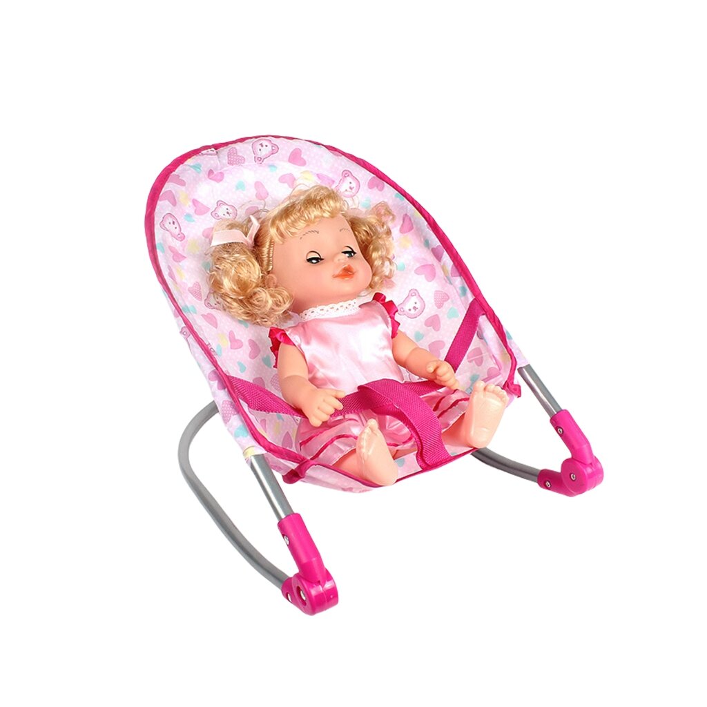 Аксессуары для кукол, Кровать для детей, игрушка для игры в семью - кресло-качалка (без куклы),