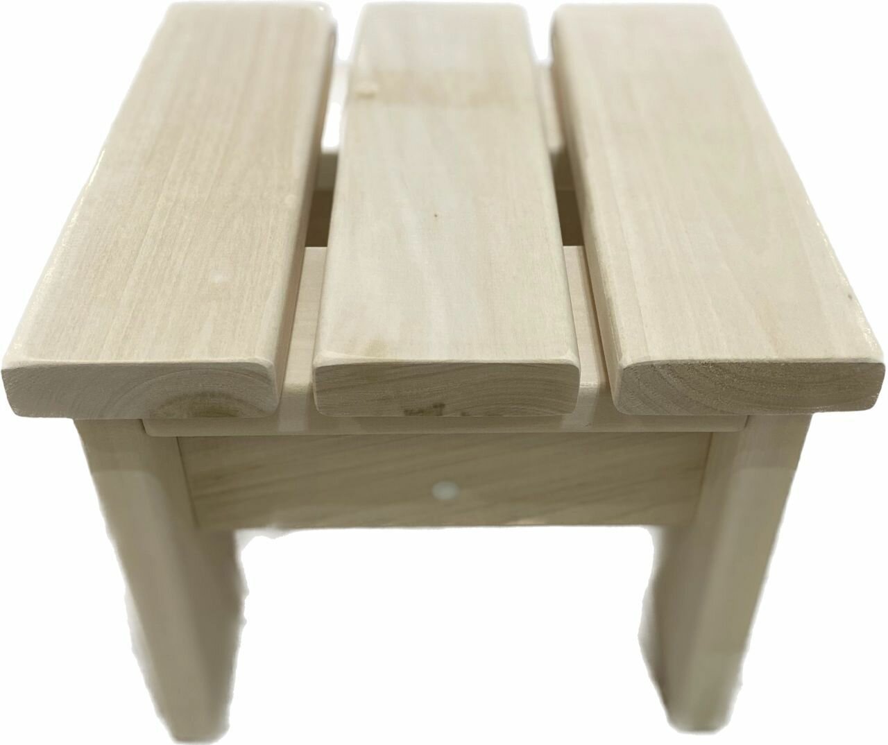 Лавочка для бани и сауны из липы 39*29*21см Иванoff