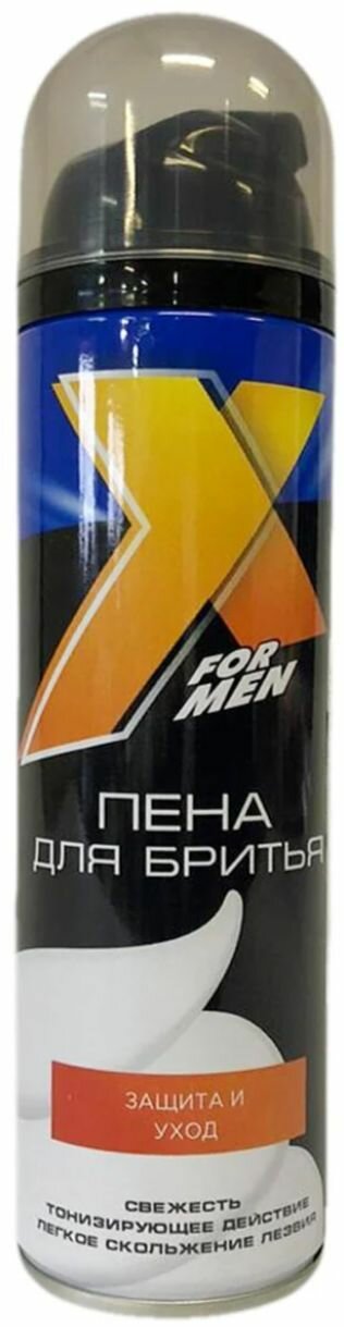 Пена для бритья X Style Защита и уход с ромашкой, 225 мл