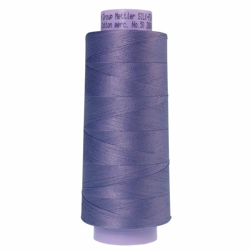 Нить для машинного квилтинга METTLER "Silk Finish", Cotton 50, 1829 м, цвет 1079, Amethyst