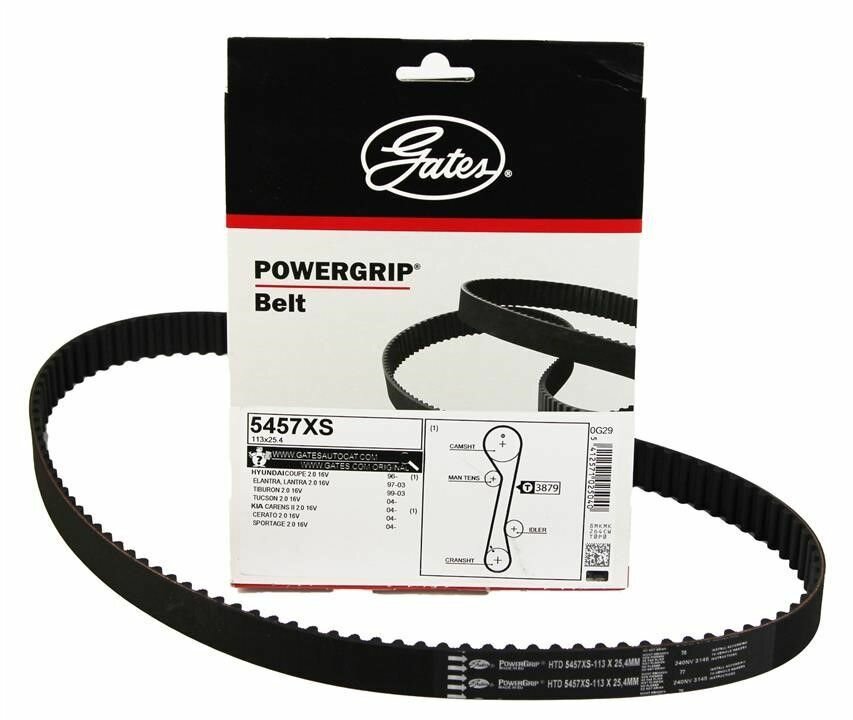 Ремень ГРМ Gates 5457XS Hyundai Elantra i30 Tucson Kia Ceed Cerato Sportage