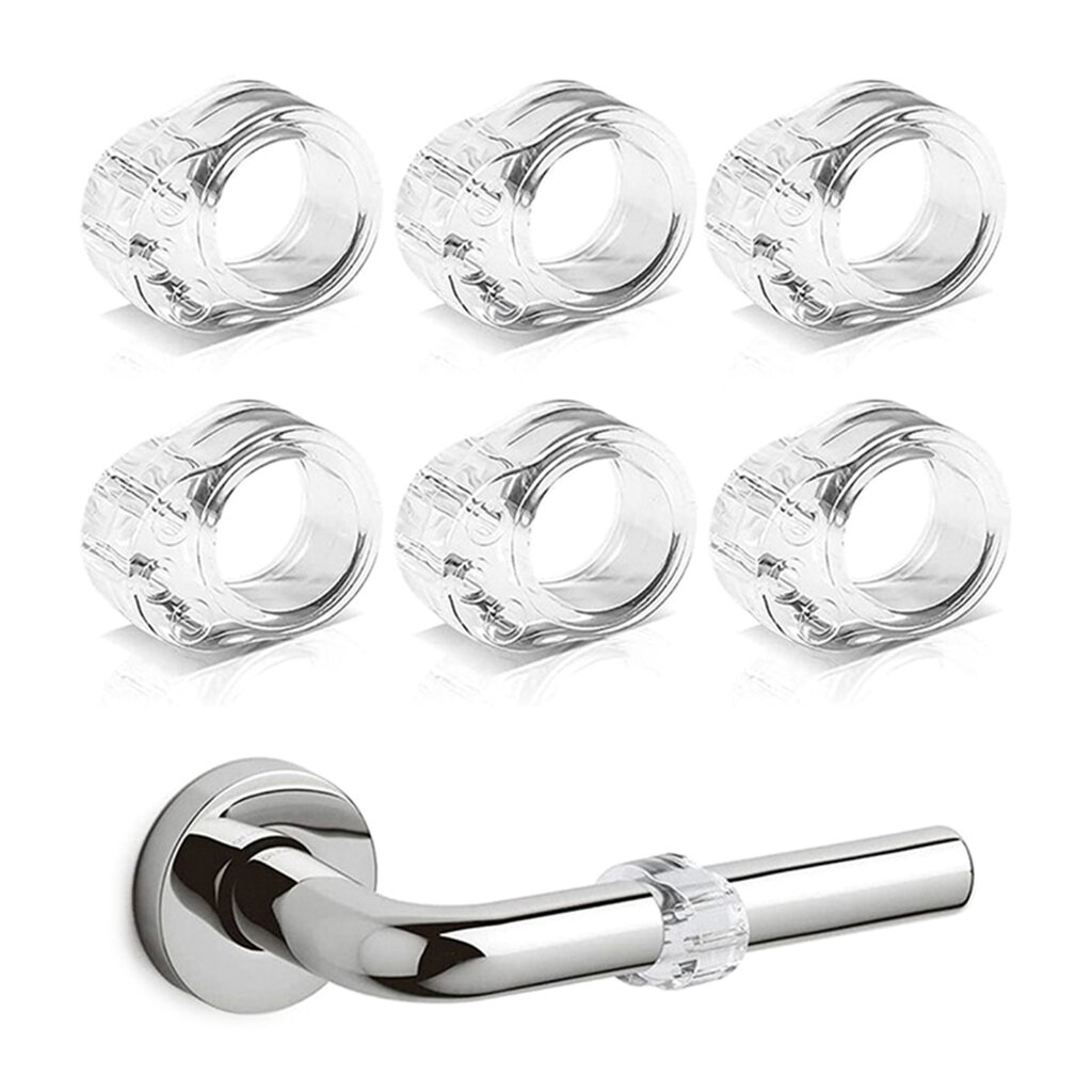 1 комплект из 10 О-образных буферов для дверных ручек