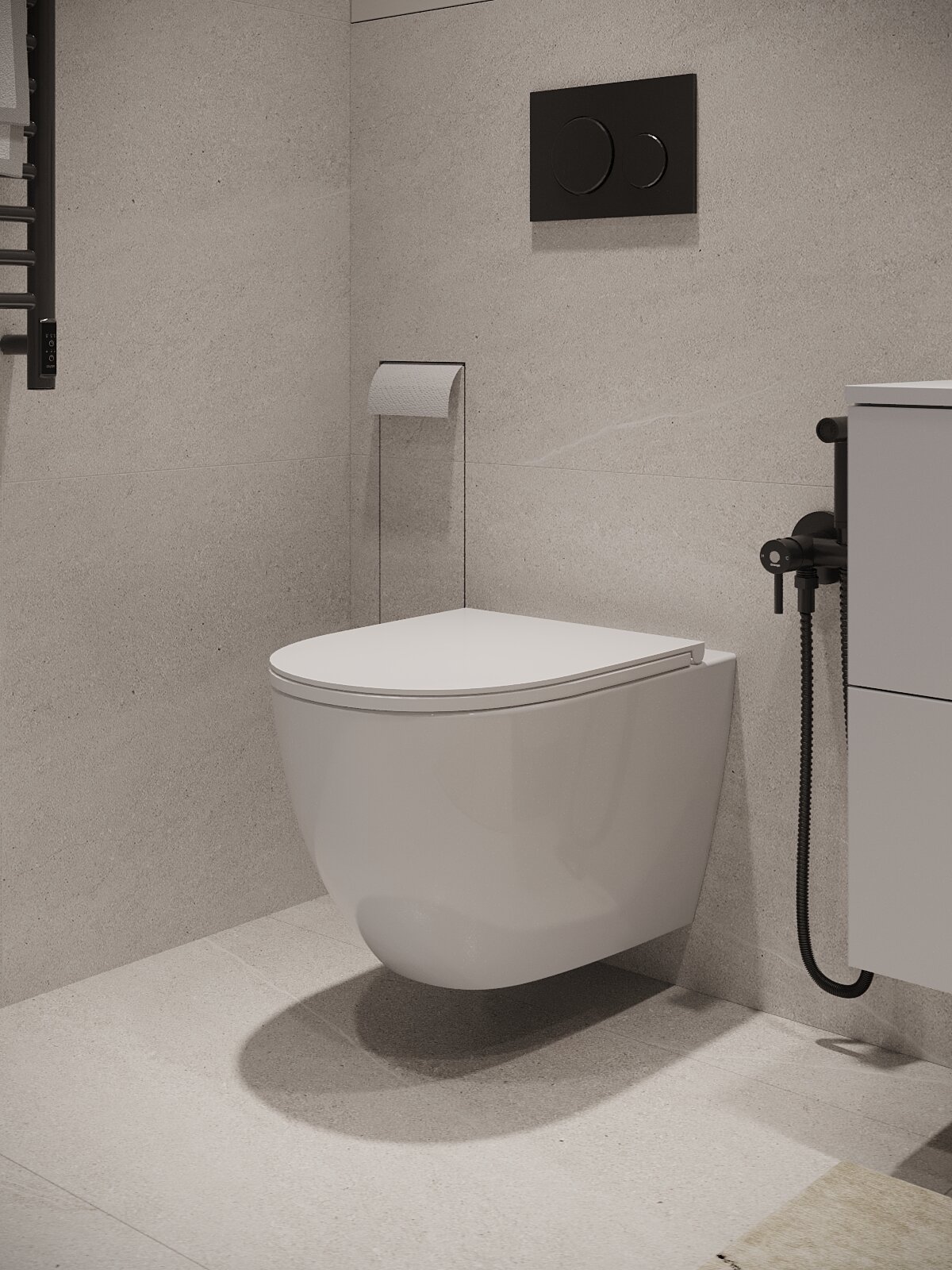 Унитаз подвесной безободковый смыв TORNADO с микролифтом Agger AT07150