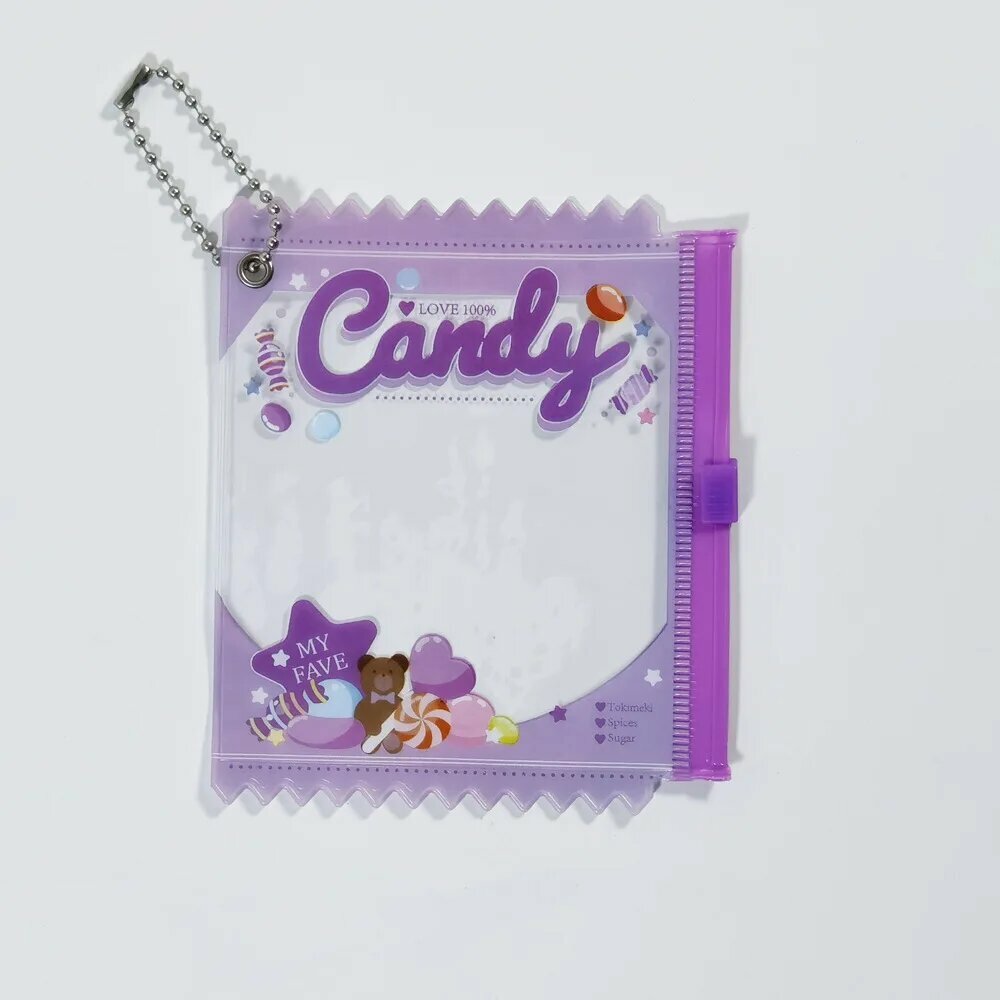 Фіолетова сумка для значків Candy, CK4088