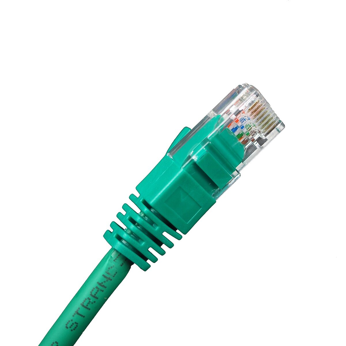 Шнур комм, кат. 6, неэкр, U/UTP, RJ45/RJ45, 250 МГц LSZH, AWG24 1.5м, зелёный