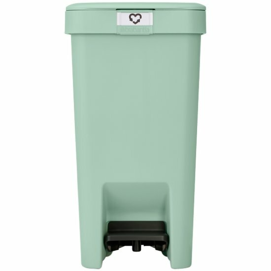 Бак Brabantia StepUp с педалью, 10 л, мятно-голубой (800368)