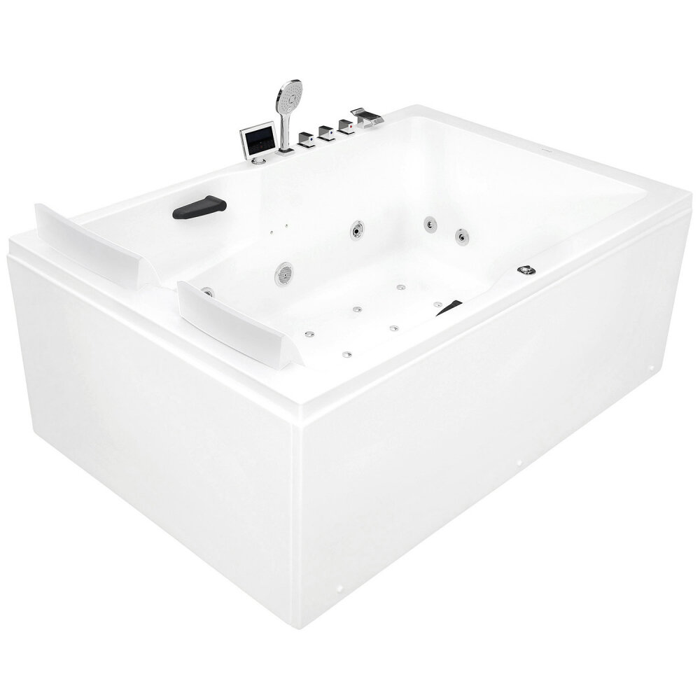 Акриловая ванна (181х121) Gemy G9061 K R с гидромассажем, правая