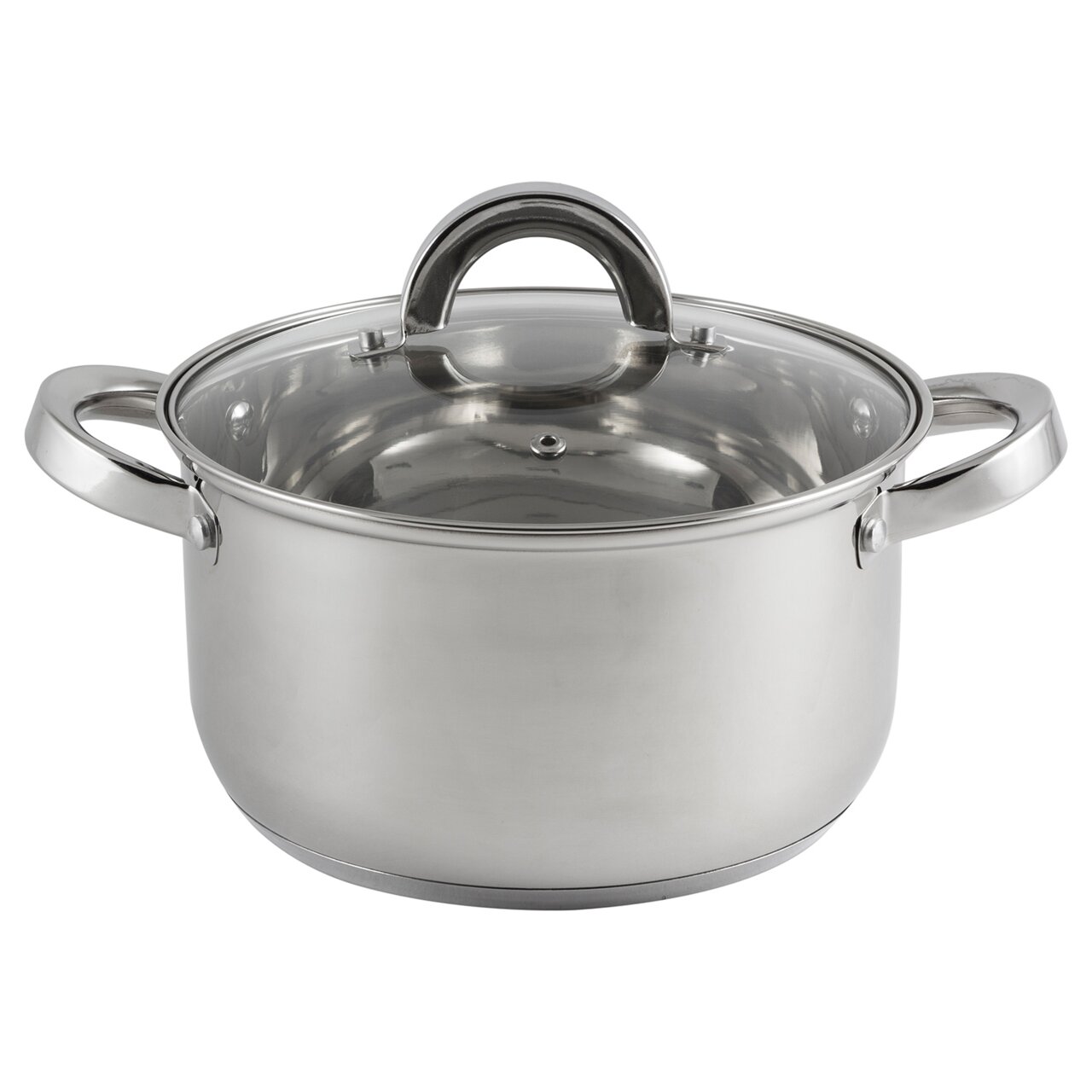 Кастрюля Mallony Mediano, 5,8 л - посуда для варки на плите, совместима с индукцией