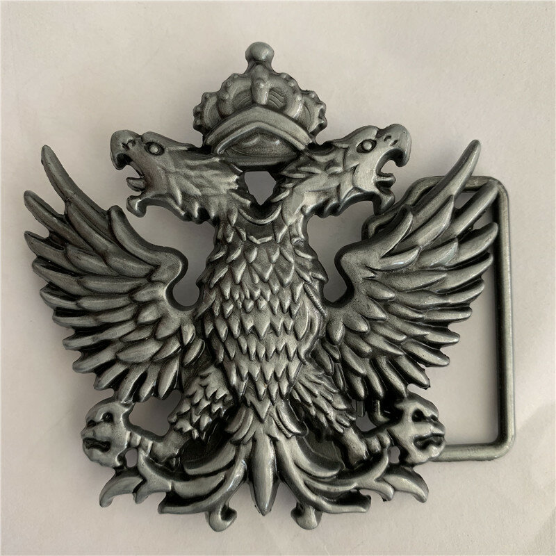 Байкерская пряжка для ремня с корона двуглавым орлом ковбойская пряжка для ремня