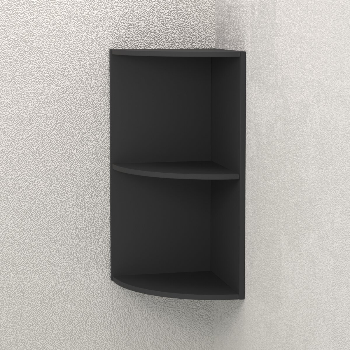 Антресоль угловая А-06, Черный. Производитель товара - компания Westcom.