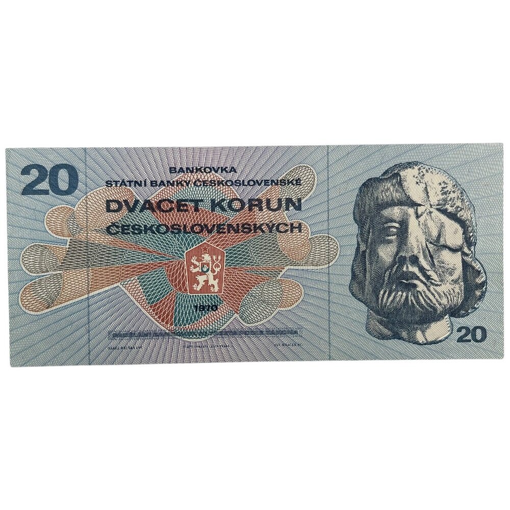 Чехословакия 20 крон 1970 г. (Серия L11)
