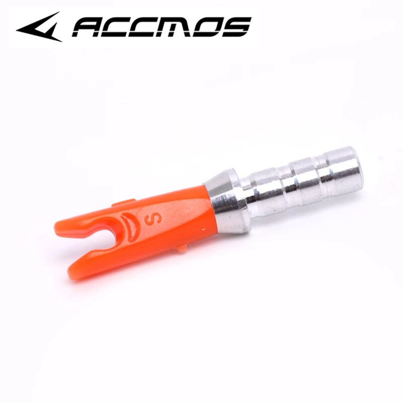 Хвостовик для стрел ACCMOS оранжевый 6.2mm L