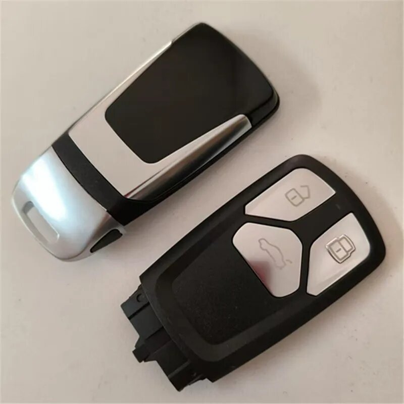 3-кнопочный смарт-пульт дистанционного ключа, замена корпуса автомобильного ключа для Audi A4 A5 A4L S4 S5 Q3 Q5 Q7 TT 2017-2019, автомобильный чехол, брелок