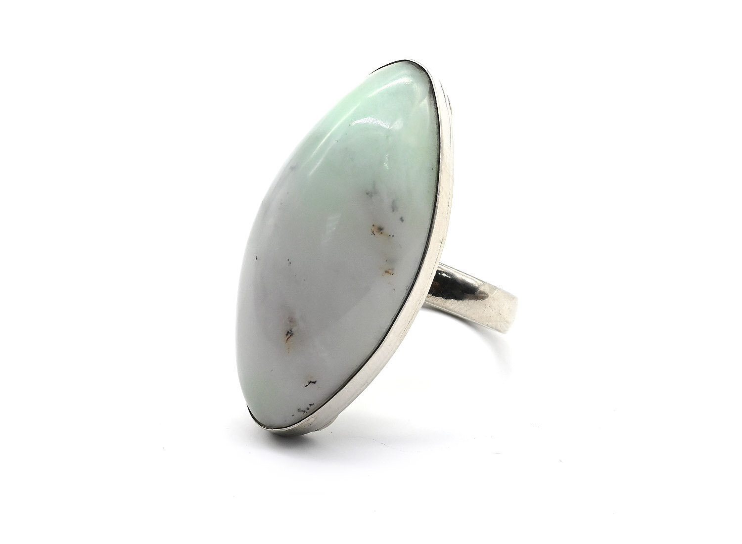 Кольцо, хризопраз