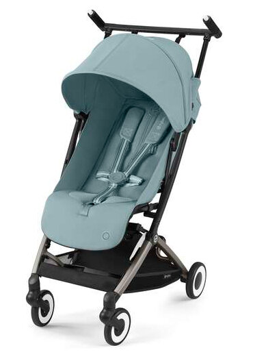 Прогулочная коляска "Cybex" Libelle, ультракомпактная, 0-4 лет, голубая