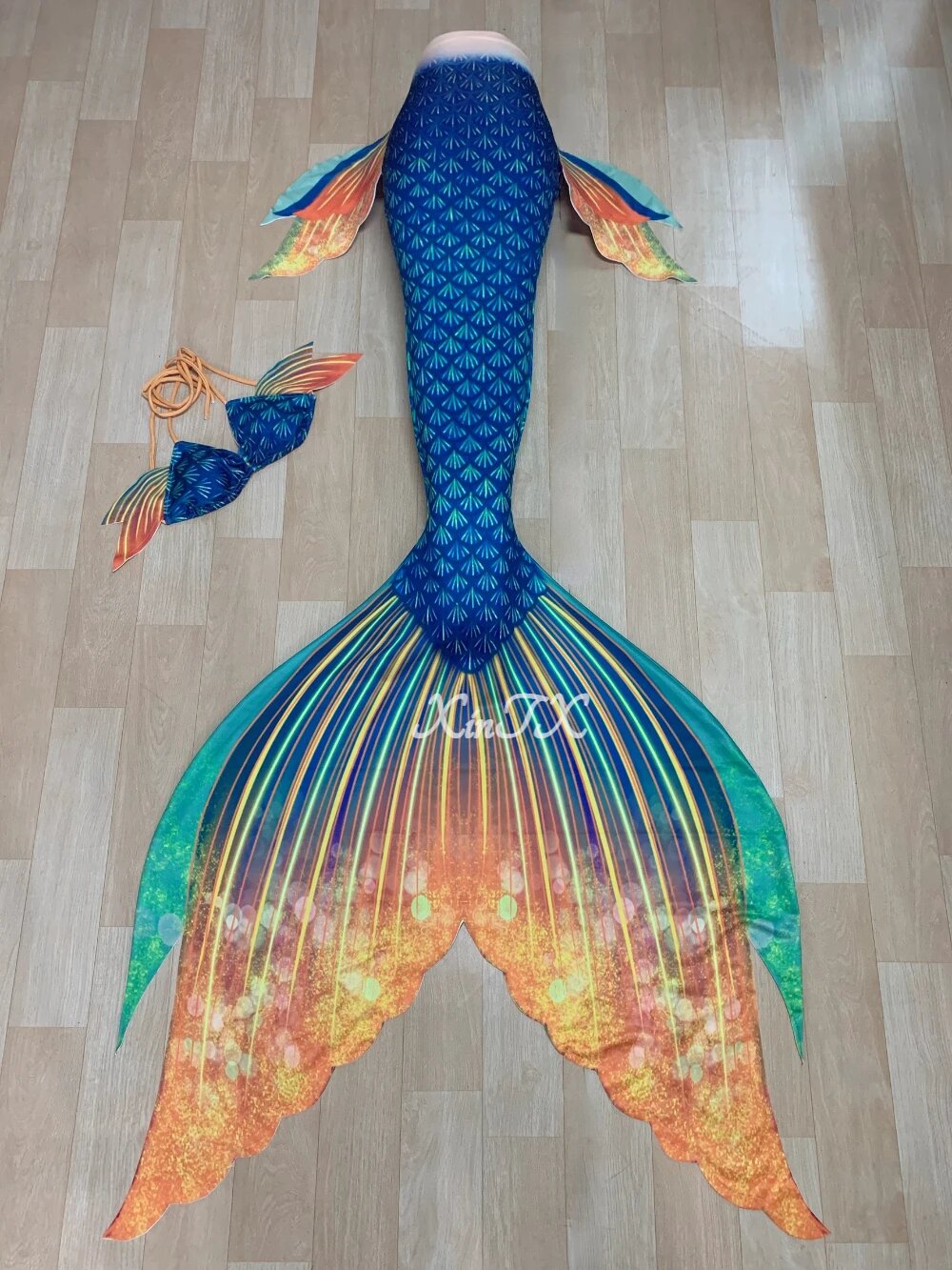 Женский хвост русалки XinTX полиэстер+спандекс