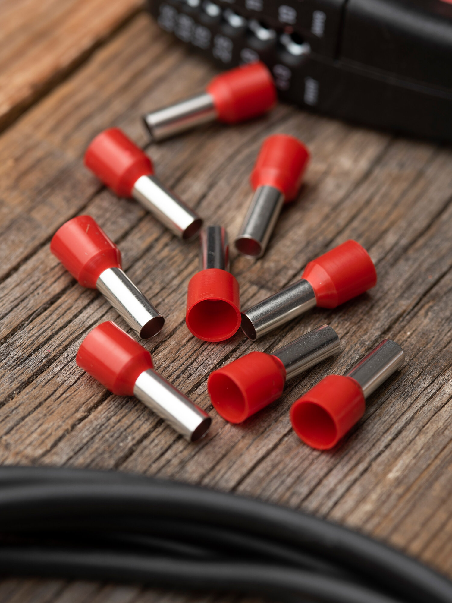 Наконечник штыревой втулочный изол. НШвИ 10.0-12 (уп.50шт) EKF nhvi-10.0-12