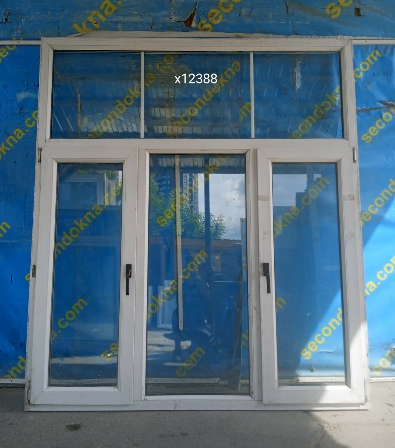 Пластиковое окно Б/У 1930(в) 1370 об х 1700(ш)