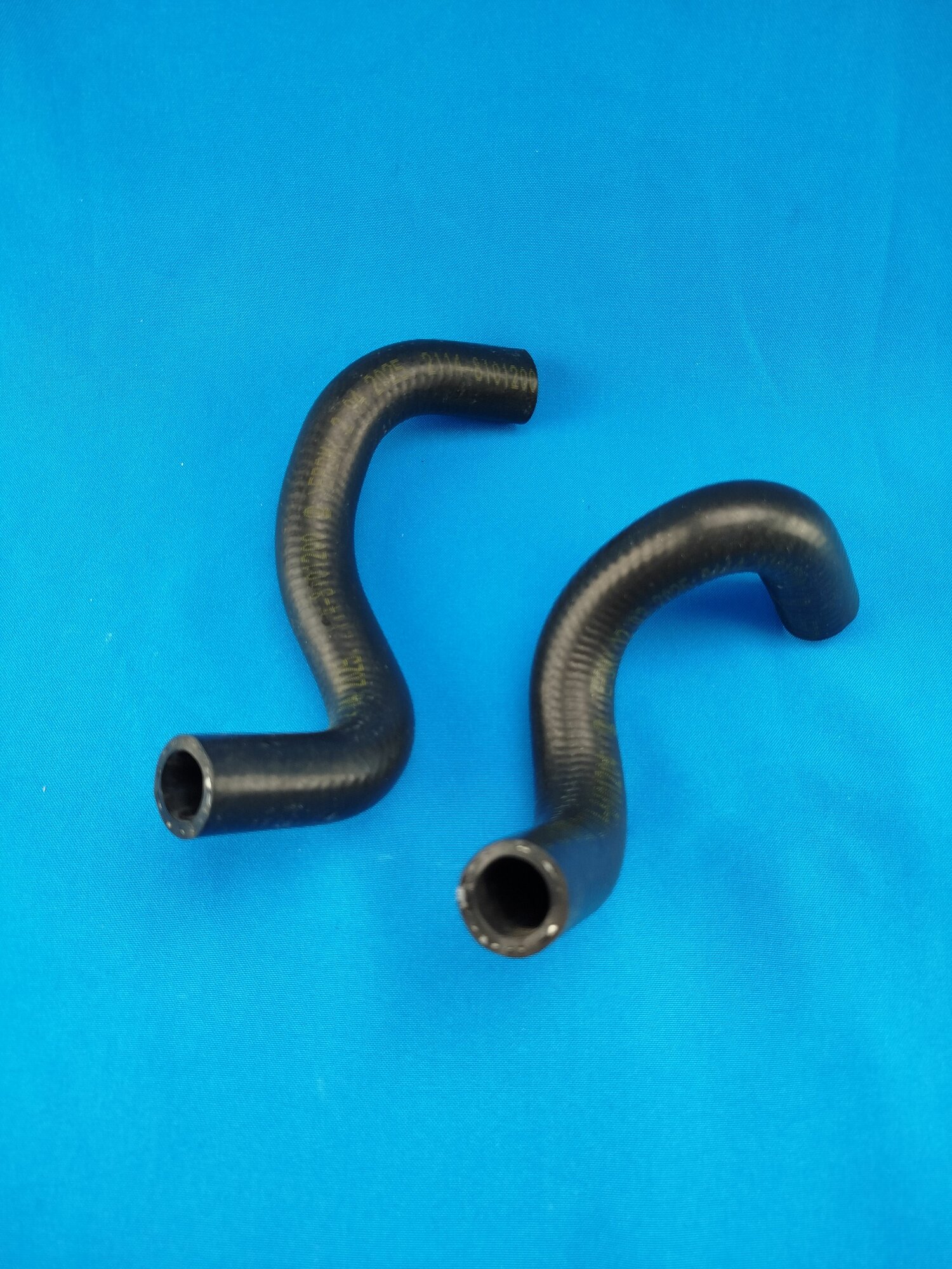 Патрубки печки (к-т) "БРТ" для автомобилей ВАЗ 21082-099, 13-15 армированные (салонные 2шт)