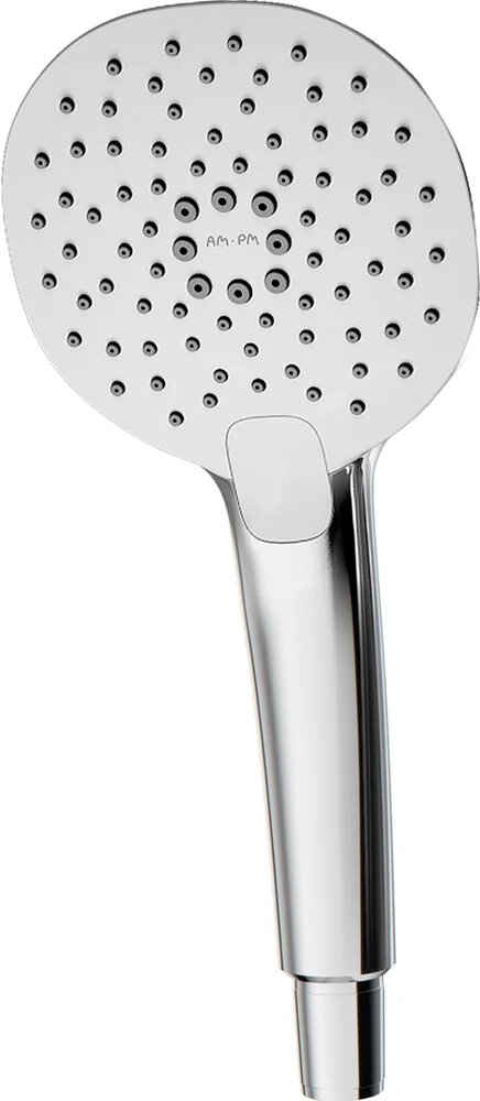 Душевая лейка AM.PM Spirit V2.0 F0270A000 2 режима, лейка для душа, хром, серая, глянцевая, круглая
