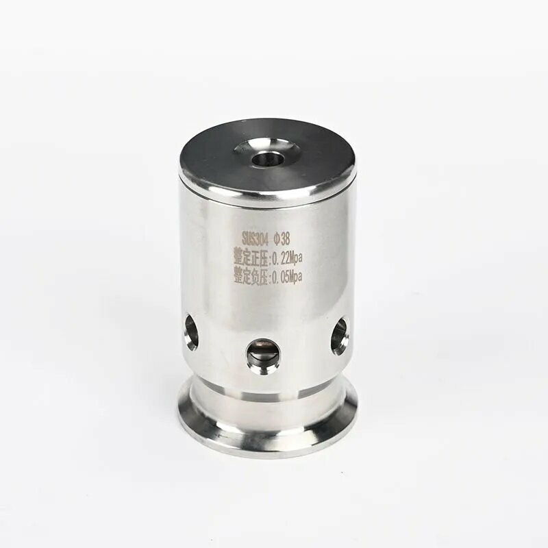 Клапан предохранительный (Клапан двойного действия для ПВК с регулировкой)для самогонного аппарата. нержавейка