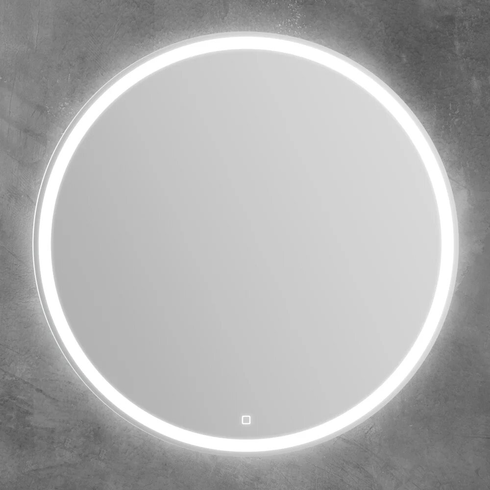 Зеркало круглое BelBagno SPC-RNG-900-LED-TCH со светодиодной подсветкой, 90 см, с сенсорным управлением, зеркало настенное в ванную, итальянское