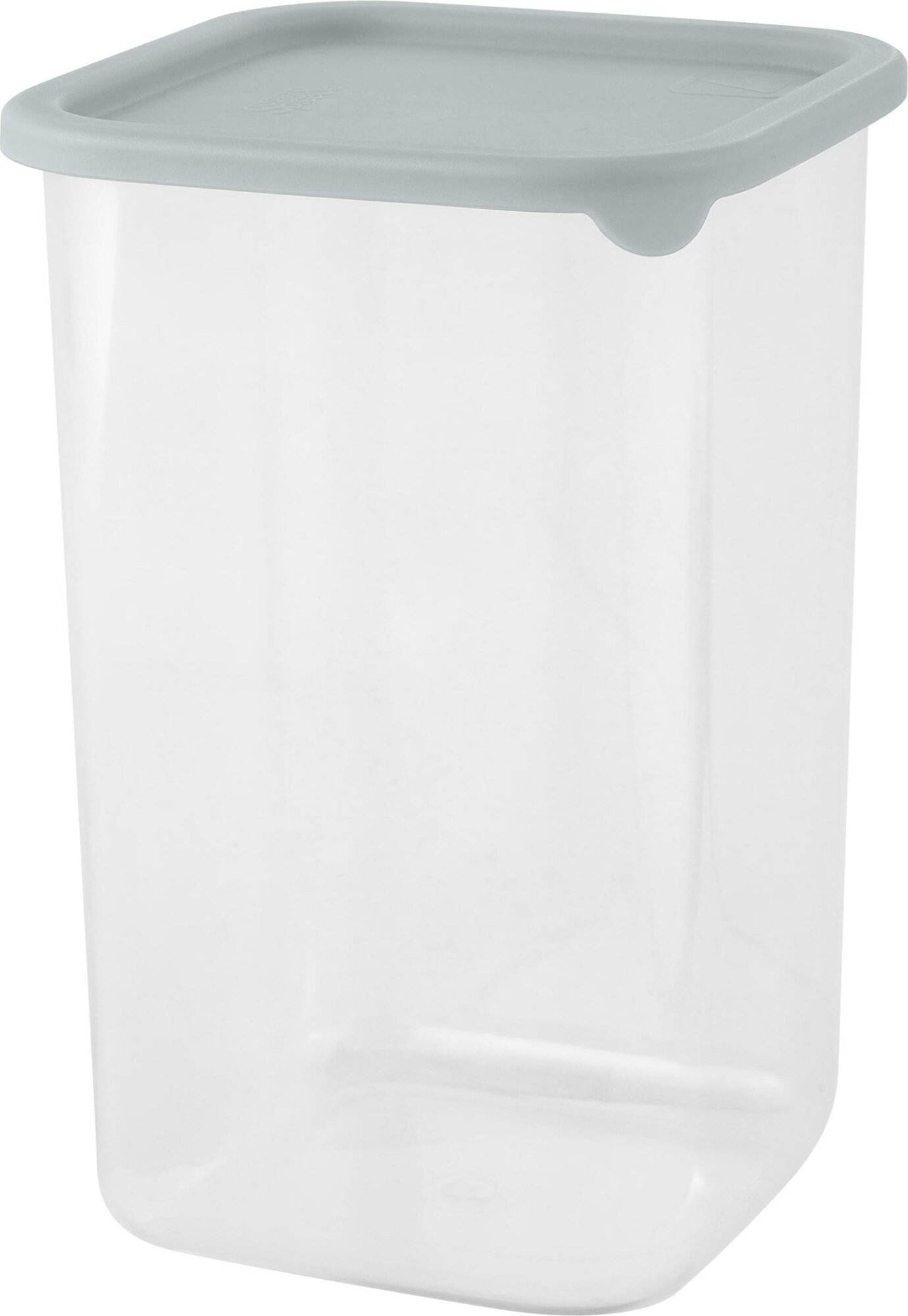 Банка для сыпучих продуктов VANILLA 1.2Л SUGAR&SPICE квадратная С гибкой крышкой трюфель П-Ц