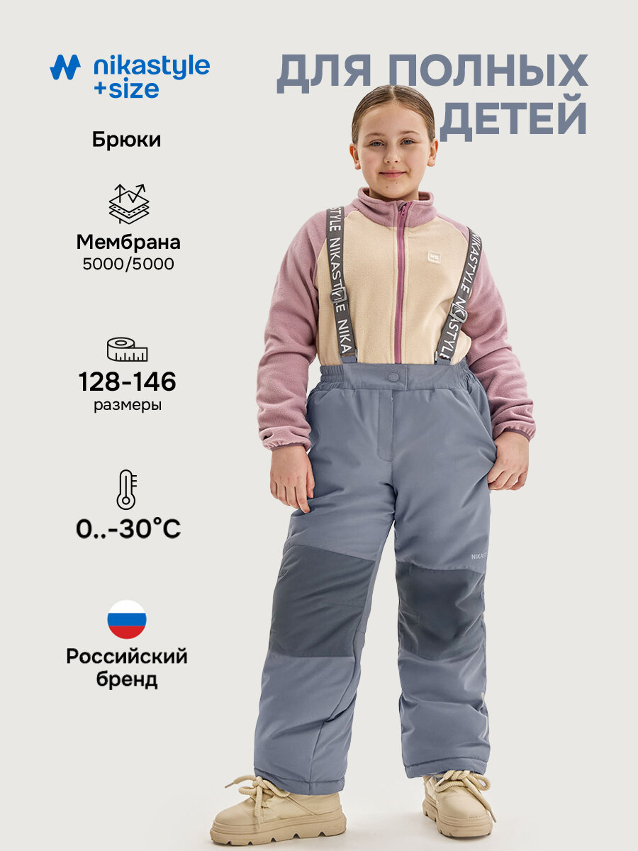 Брюки утеплённые